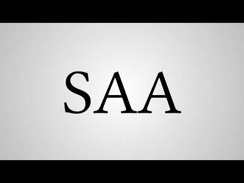 What Does "SAA" Stand For?