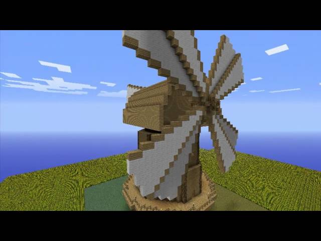 Dutch type windmill Minecraft Map