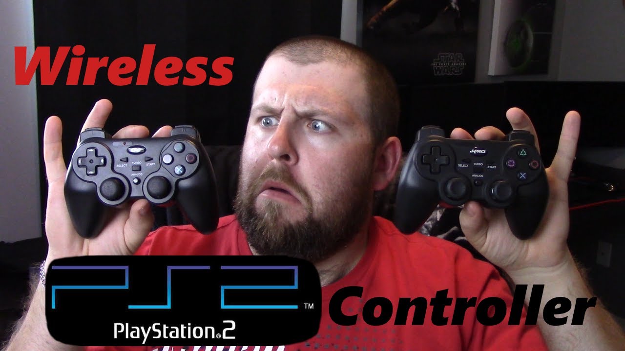 Wireless PS2 controller unboxing