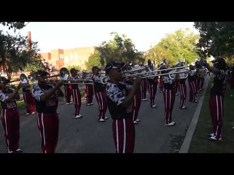 NCCU Sound Machine Homecoming Parade Encore Performance. Oct. 2016