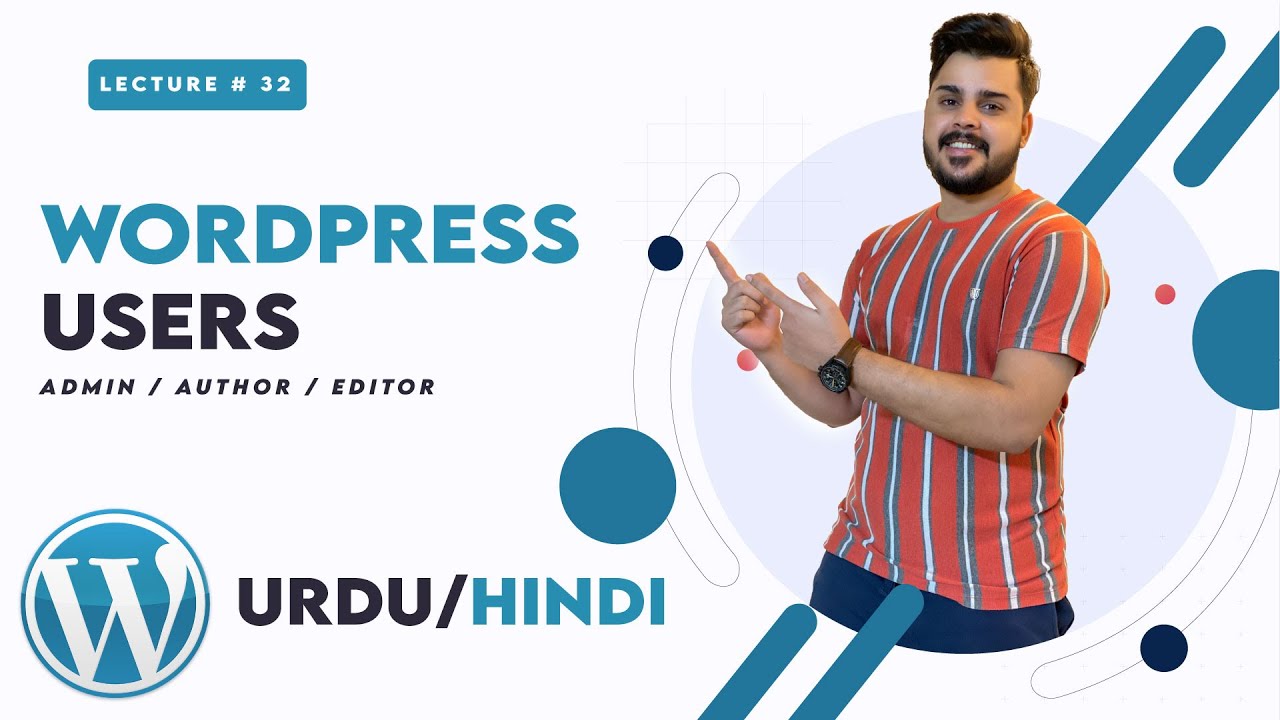 Wordpress users tutorial  | WordPress Complete Course for Beginners to Advance | Urdu/Hindi
