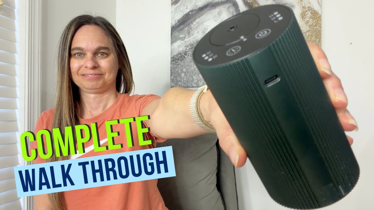Wireless & Waterless Portable Oil Diffuser | The 1 Thing I Really LOVED About This Wireless Diffuser