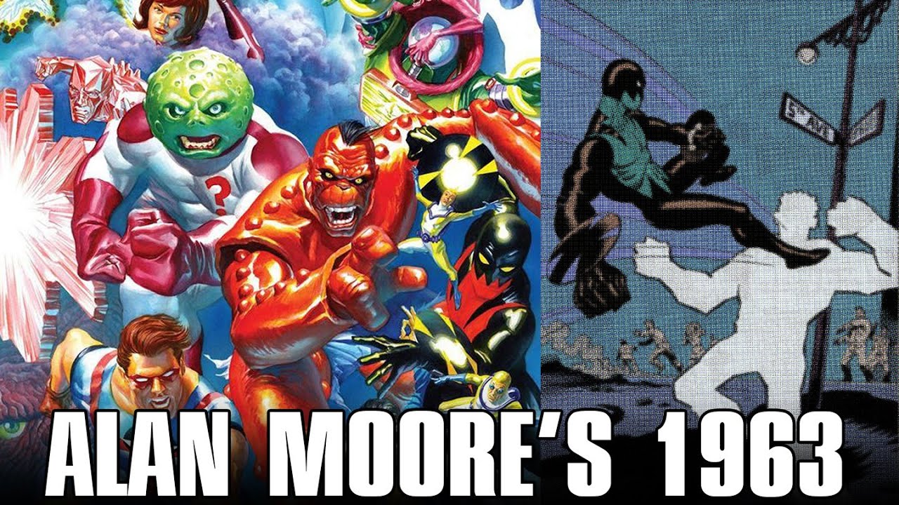 1963 Alan Moore's Return to the Mainstream with Image Comics - The Nostalgic Spoof of Marvel & Image
