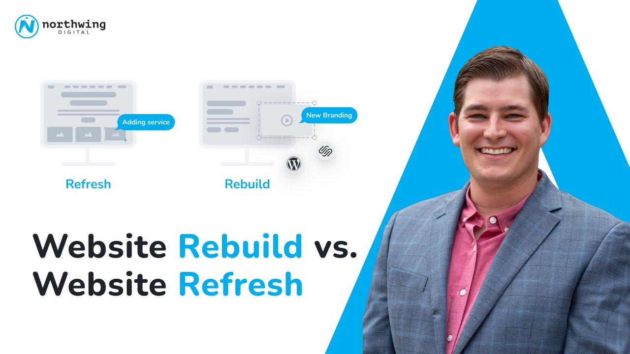 Website Rebuild vs. Website Refresh