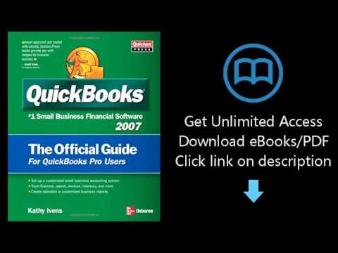 Download QuickBooks 2007 The Official Guide PDF