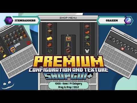 Premium ShopGui+ | ItemsAdders/Oraxen