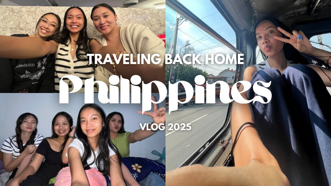Traveling back home to the Philippines Vlog 2025