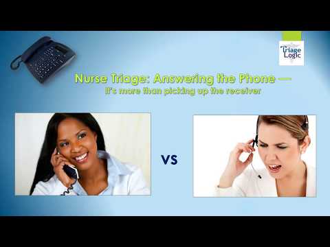 Telehealth Nurse Triage Call Procedures: Answering the Phone