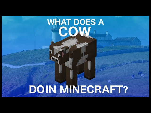 What do cows eat in Minecraft Bedrock Edition?