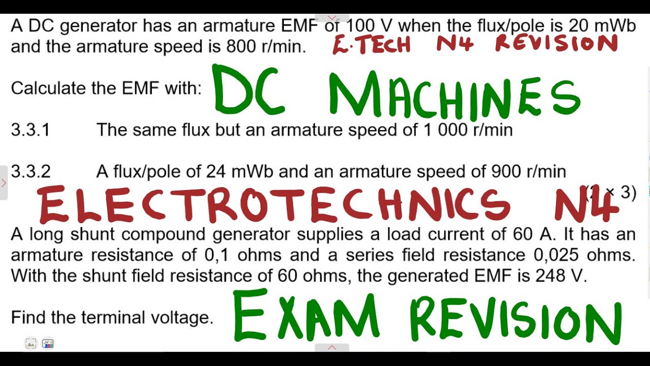 Understanding DC Machines: A Comprehensive Guide to Self-Excited Field Connections | Galaxy.ai