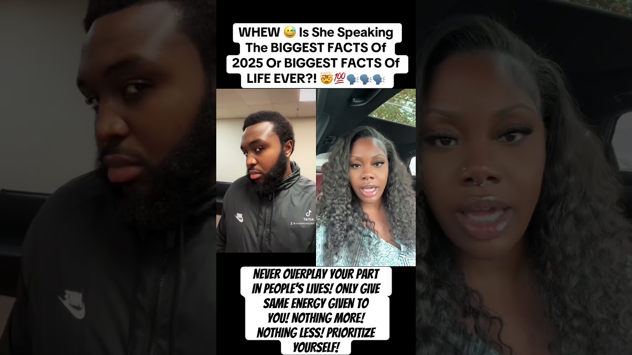 NEVER Overplay Your Part In Folks Lives! ONLY Give SAME Energy Given To YOU! NOTHING MORE! BIG FACTS