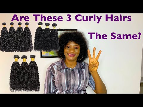 Different Between Pixie/Jerry/Kinky Curls|Are They Really Different?3 Types Of Trending Curly Hairs