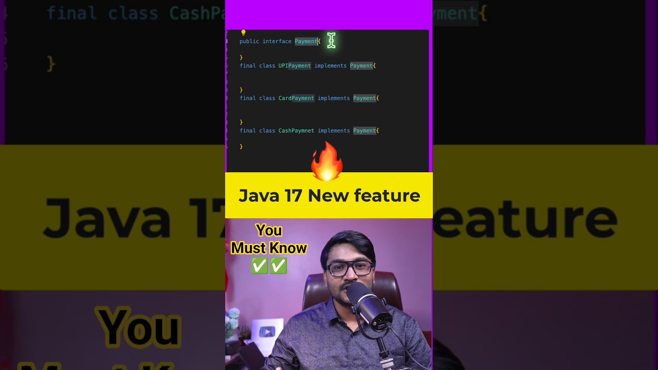 Java New Feature Interview Question 🔥 | Sealed Interface Explained