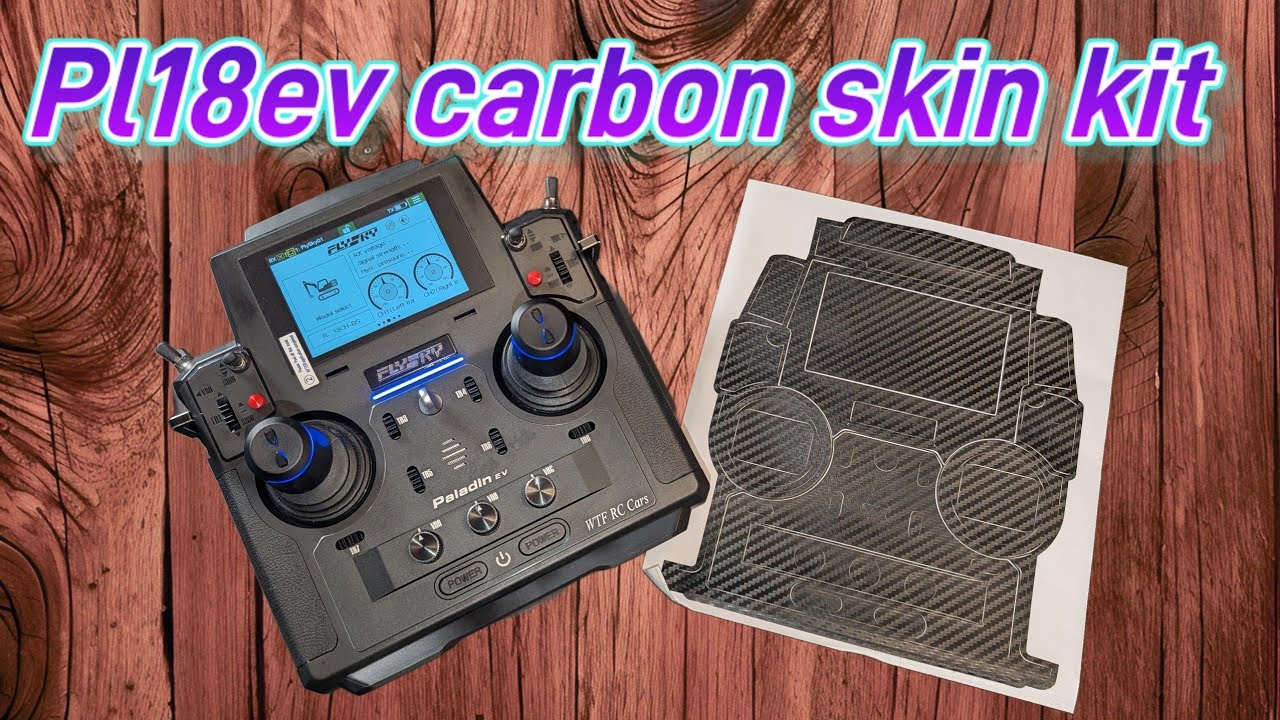 Flysky Paladin 18EV Soarsky carbon skin.