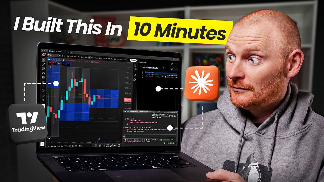 I Connected AI to My Charts — It Reads Candles and Trades for Me