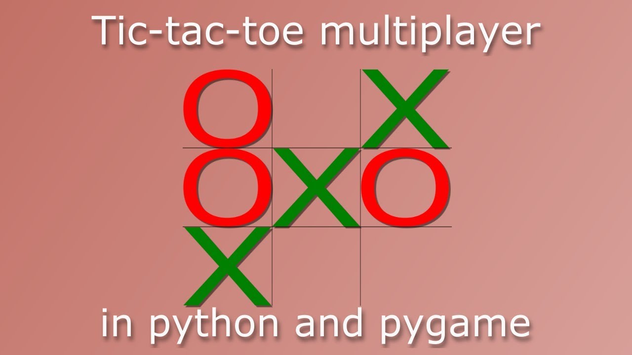 Tic-tac-toe multiplayer in pygame - 11 - TCP client