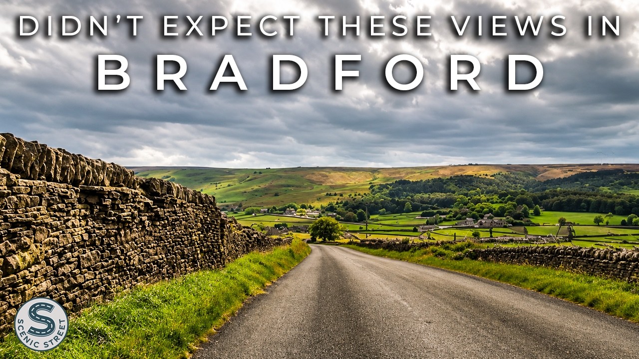 Bradford City Centre to Queensbury | 4K POV Drive with Surprise Views