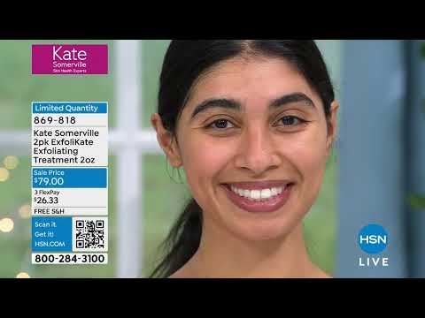 Kate Somerville 2pack 2 oz. ExfoliKate Exfoliating Treat...