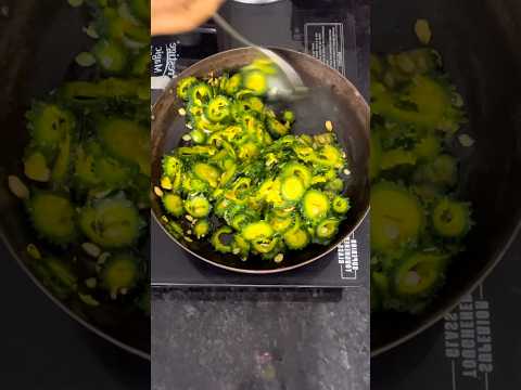 Super tasty kakarakaya fry recipe|| #bittergaurd #bhagiskitchen #cooking #ytshorts #shorts #food