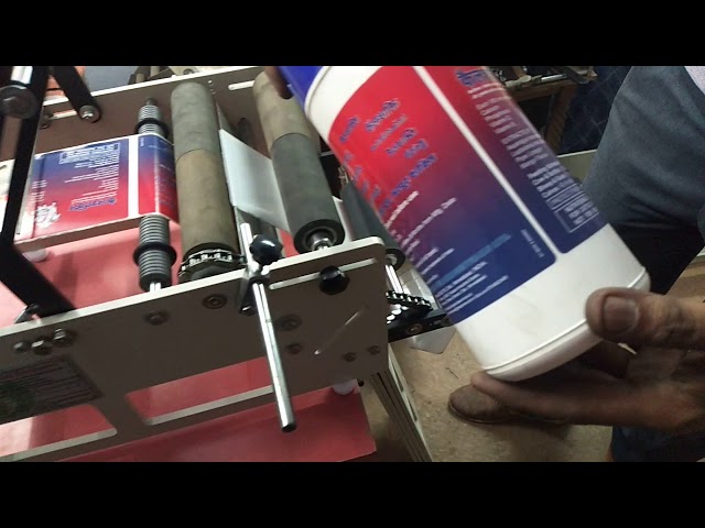 Automatic Sticker Labling Machine - Automatic Single side Sticker ...