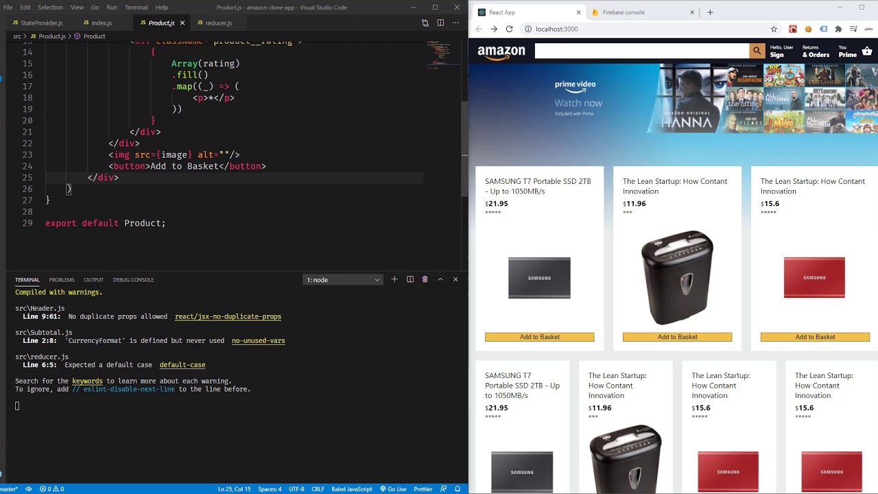 Create an Ecommerce Site with React # Part 7