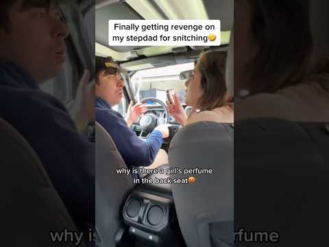 Snitches Get Stitches Stepdad😈🤣 #funny #shorts