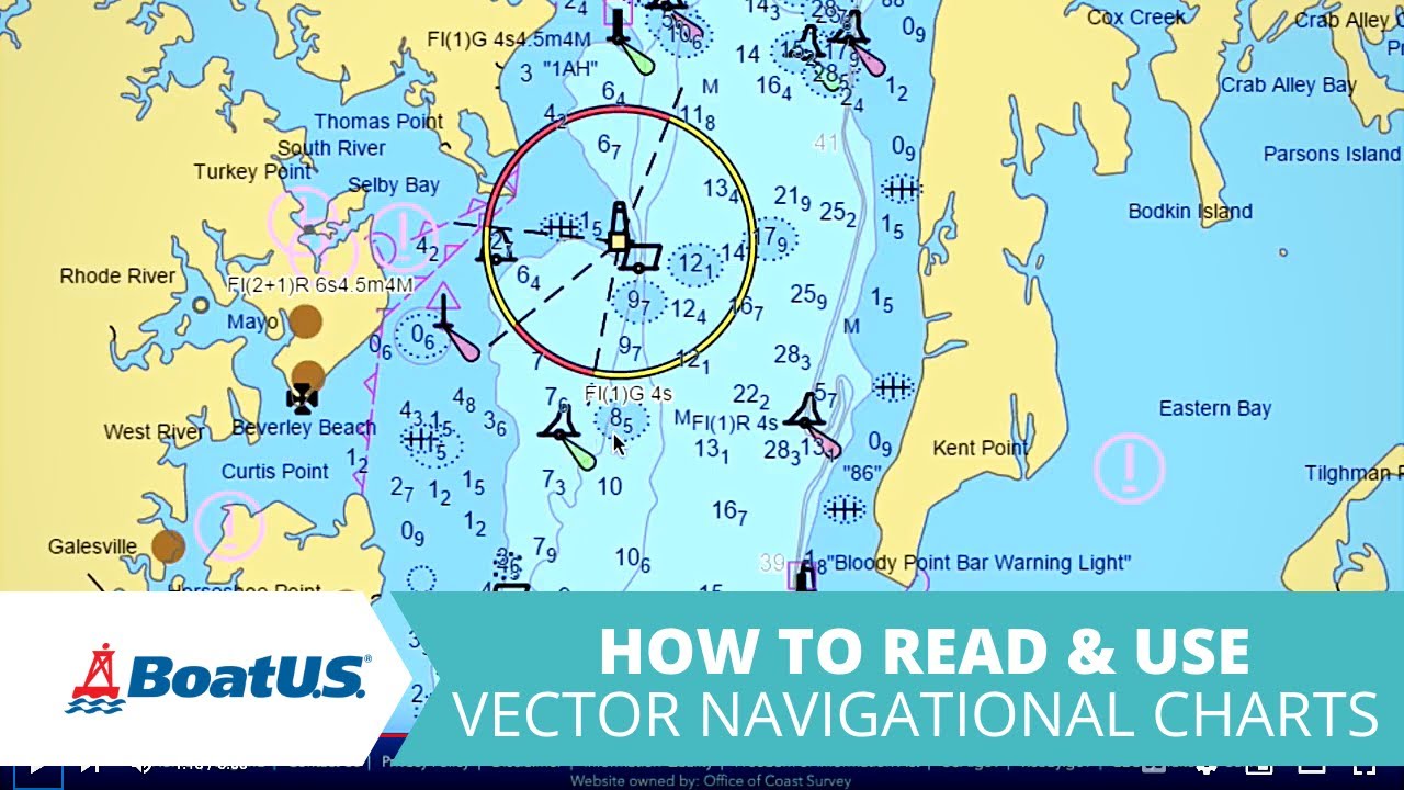 How To Read Vector Electronic Navigational Charts (ENC) | BoatUS