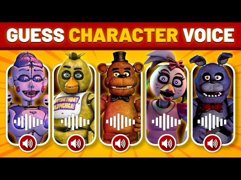 Guess The FNAF Character by Voice and Emoji - Fnaf Quiz | Five Nights At Freddys
