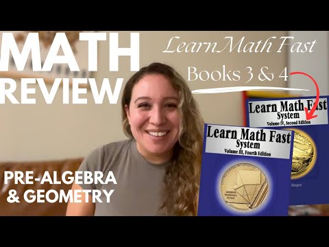LEARN MATH FAST REVIEW | Curriculum Flip Through Books 3 & 4