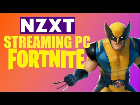 NZXT STREAMING PC | FORTNITE | RAW GAMEPLAY & FPS TEST