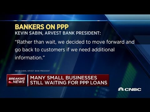 Many small businesses still waiting for PPP loans