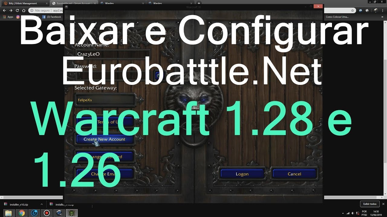 Como Baixar e Configurar EuroBattle.net para Jogar | DotA 1 | WoDotA LoD