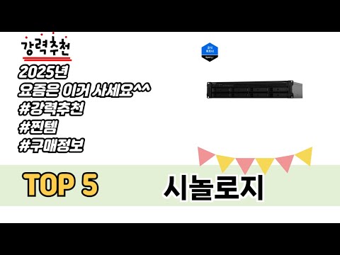 인기 있는 시놀로지 추천 순위 TOP 5 쇼핑정보