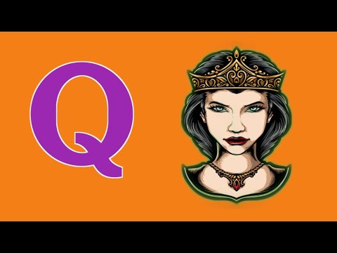 Alphabet Q || Q letter par 5 word || Q letter words with spellings |