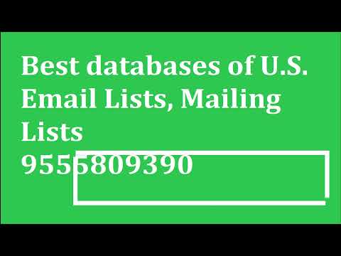 us business database, 90 Million Consumer Lists Lead, USA B2B Sales Leads Database, Business Lists