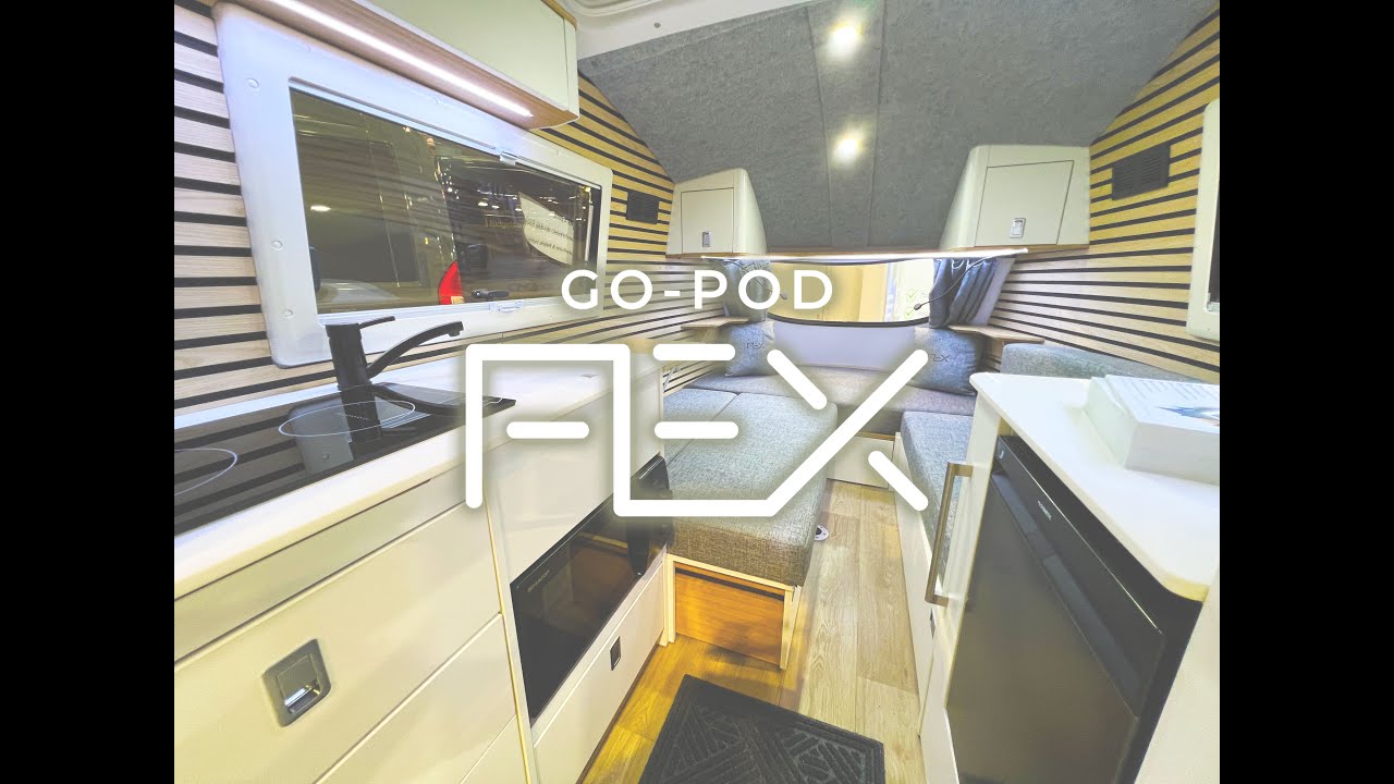 Go-Pod Flex Is a Compact, All-Electric Camper Trailer Designed With ...