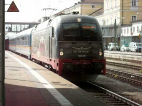 BR 183 001 (ALX/ALEX) ALX Hof/Prag-München (1) - Regensburg Hbf.