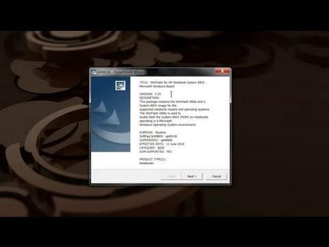 How to Update the System BIOS in an HP Pavilion : Computer Help & Tips