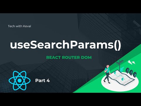 useSearchParams() in React Router v7-Manage Query Parameters | Ep 21
