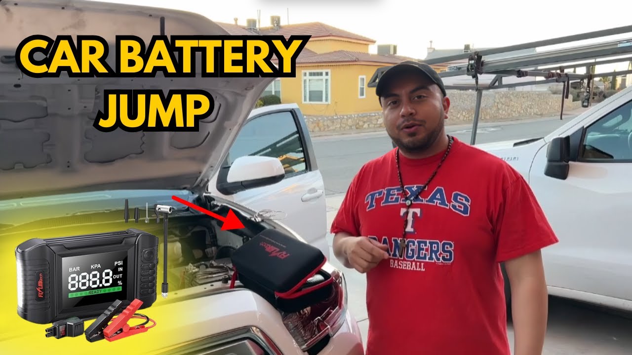 Must-Have Car Emergency Gadget! 🚗 Jump Starter + Air Compressor + Power Bank | FLYLINKTECH Review