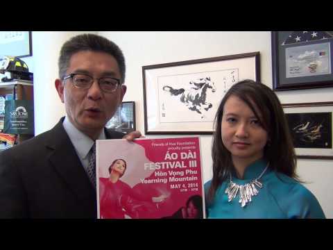 Kansen Chu, San Jose City Councilmember, invites you to the Ao Dai Festival