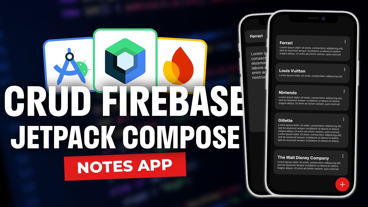 Build a Notes App Using Jetpack Compose and Firebase: Full Hindi Tutorial | Jetpack compose tutorial