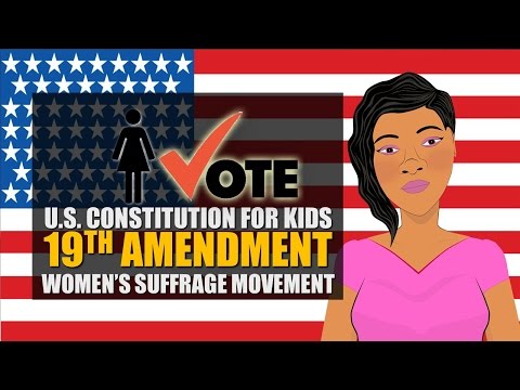 U.S. Constitution (19th Amendment): 19th Amendment/Women's Suffrage Movement (Crash Course)
