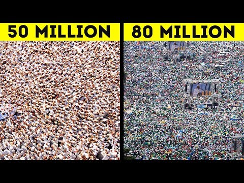 11 Largest Gatherings Of All Time