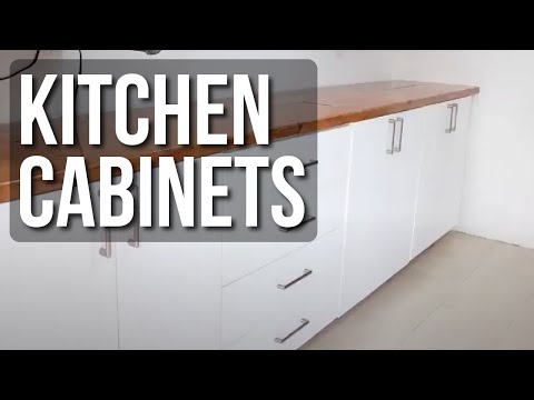 How to Build Kitchen Base Cabinets - built during weekends only