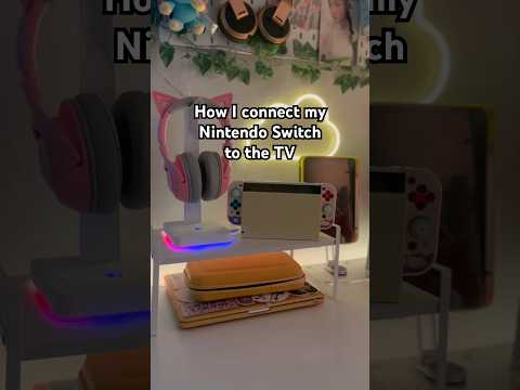 How to connect Nintendo Switch to a TV/Monitor! #nintendoswitch #howto
