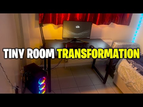 I Rebuilt My Entire Setup in This Tiny Room!