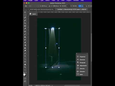 Spotlight Effect - Short Photoshop Tutorial