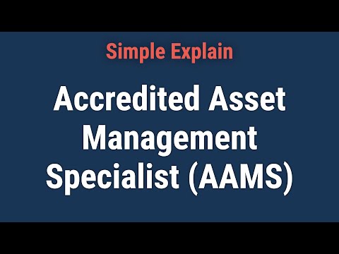 Accredited Asset Management Specialist (AAMS): Definition Vs. CFP